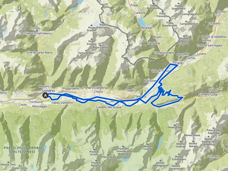 Aprica and Passo di Santa Cristina – loop in the Parco delle Orobie ...